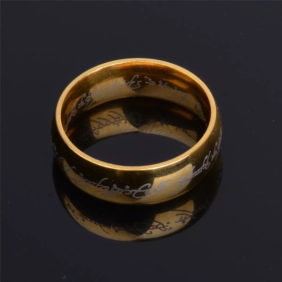 Jewelry | Gold Lord Of The Ring Rings | Poshmark